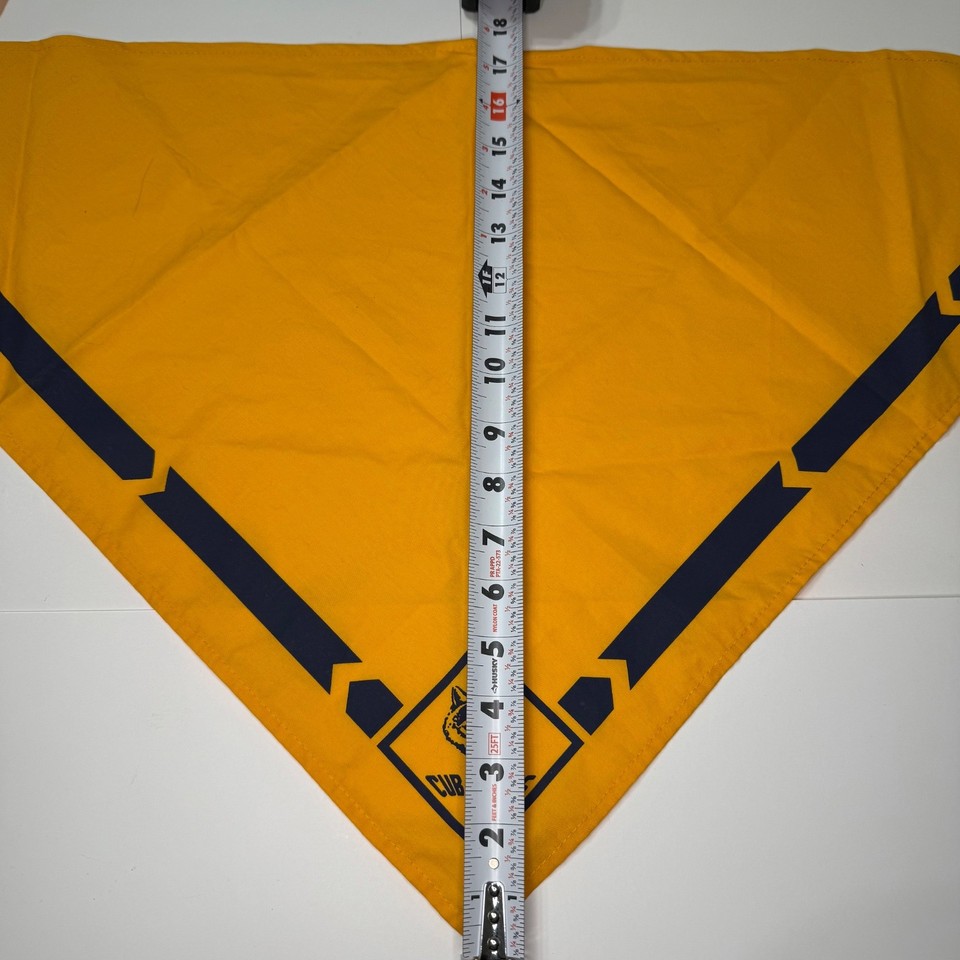 Cub Scouts Neckerchief Wolf Gold | eBay