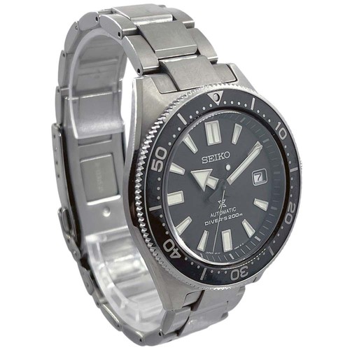 SEIKO SBDC051 Prospex Diver Scuba Historical Collection Automatic Black ...