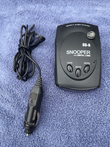 GENUINE SNOOPER S5-R RADAR DETECTOR**VINTAGE DETECTOR**WORKING**INC ...
