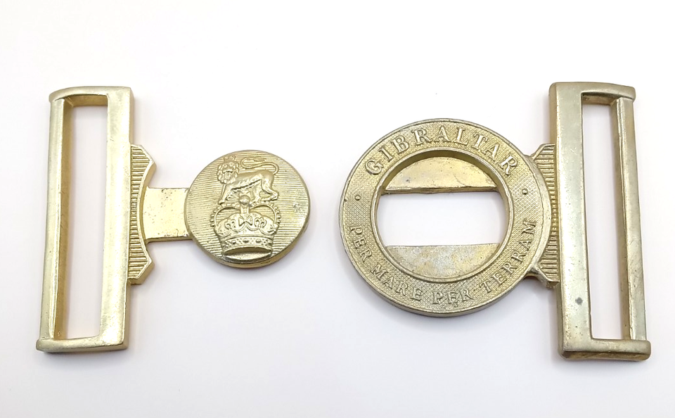 Vintage Royal Marines Brass Interlocking Parade Belt Buckle. A4 | eBay UK
