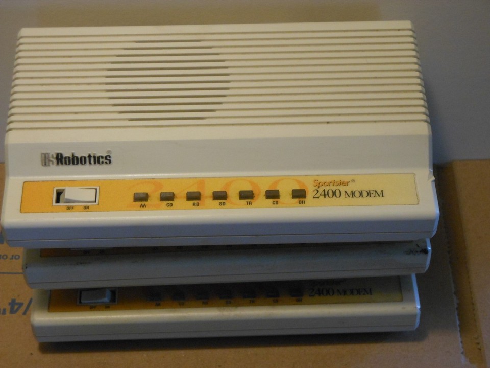 US Robotics Sportster 2400 modem "Tested" | eBay