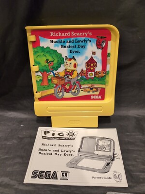 Richard Scarry's Huckle And Lowly's Busiest Day Ever (Sega Pico ...