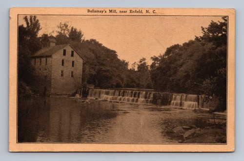 Bellamay's Mill ENFIELD North Carolina Antique Halifax County Postcard ...