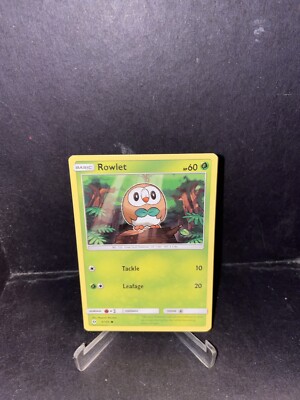 Rowlet 9/149 - Sun & Moon - Common - Pokemon Card TCG | eBay