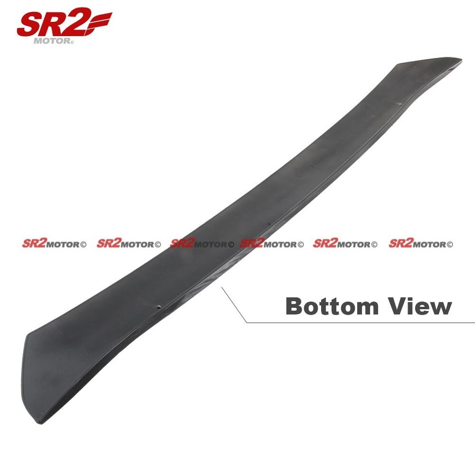 FOR 22-24 Toyota GR86 Subaru BRZ Glossy Black Shark Fin Roof Spoiler ...