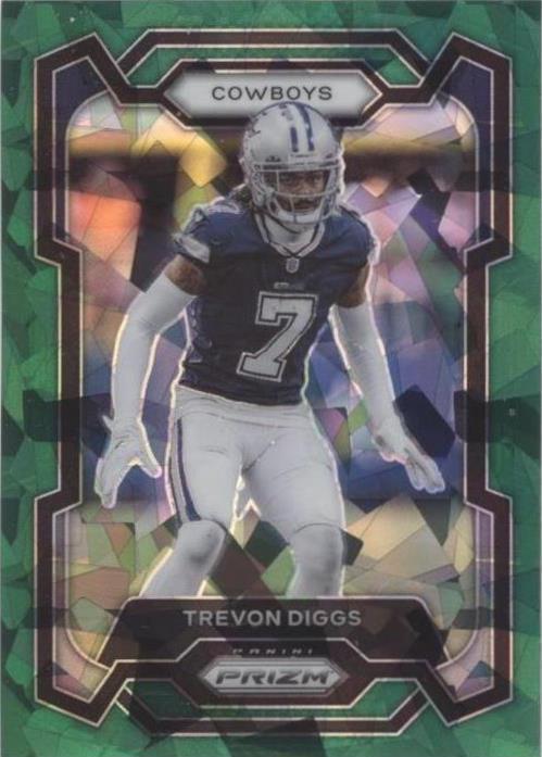 2023 Panini Prizm - Trevon Diggs #82 Green Ice Prizm for sale online | eBay