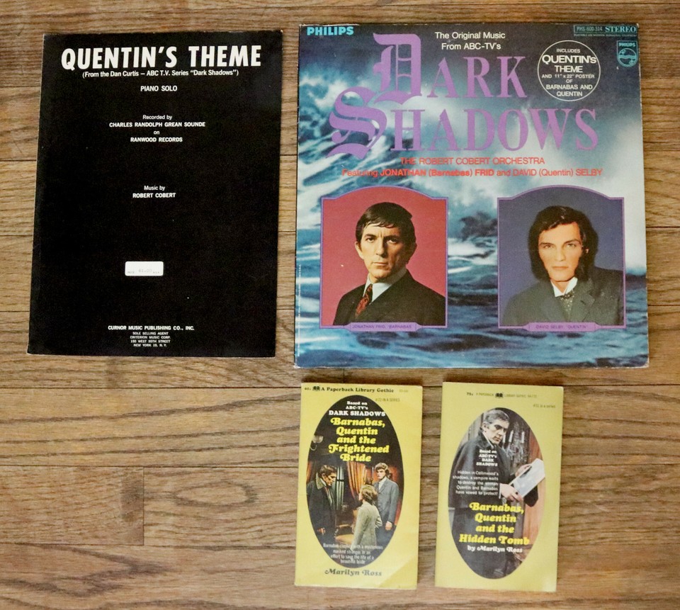 Dark Shadows vintage memorabilia lot set Barnabas Collins Quentin | eBay