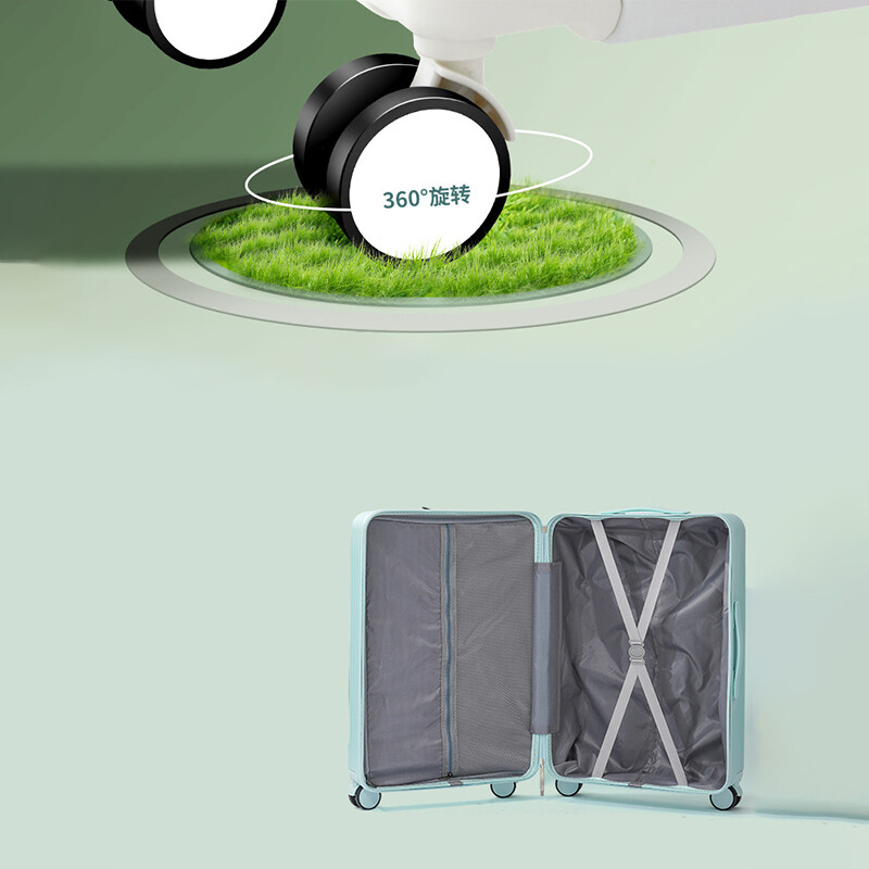 Front-mounted Open-ended Suitcase, Multi-function Code, Suitcase ...