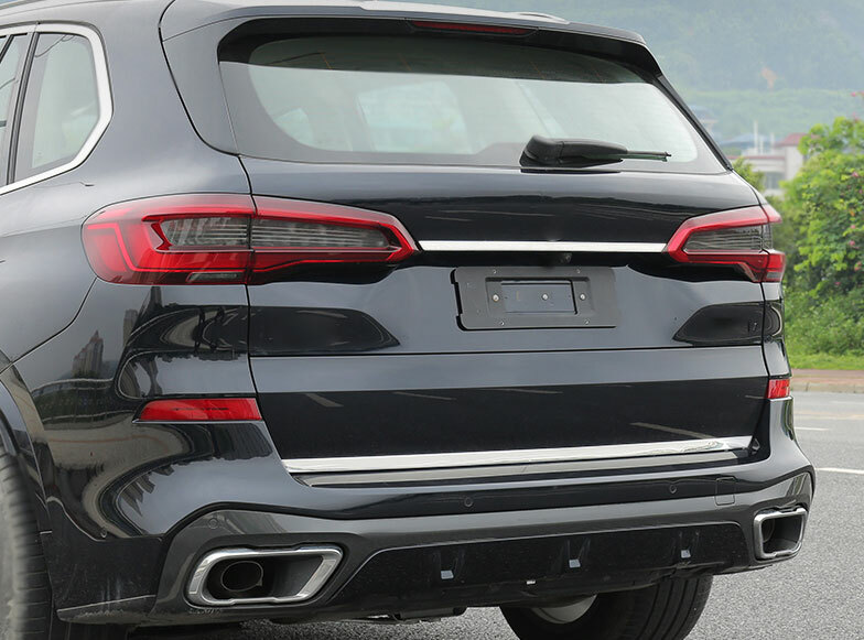For BMW X5 G05 2019-2021 Silver Steel Rear Tailgate Trunk Lid Cover ...