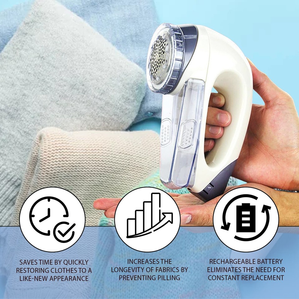 Electric Lint Remover Bobble Remover Fabric Shaver For Clothes ...