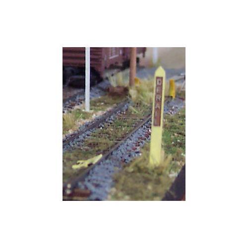 Osborn Model Kits 1041 HO Scale Derail and Post (Wood Kit) | eBay