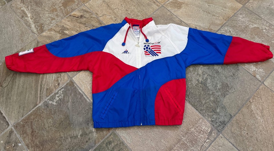 Vintage USMNT Team USA Apex One 1994 World Cup Soccer Jacket, Size ...