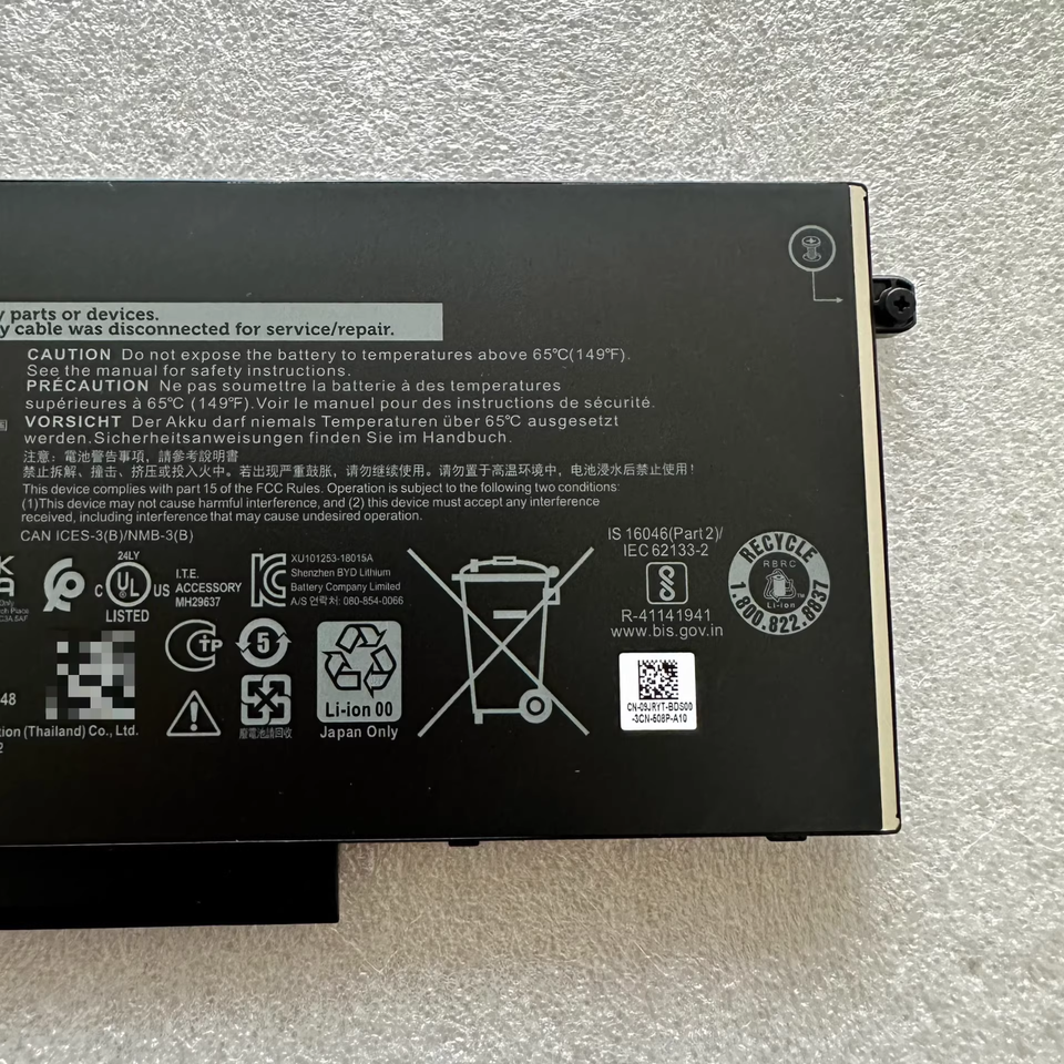 Genuine 4GVMP NEW Battery For Dell Precision 3550 3540 Inspiron 7591 ...