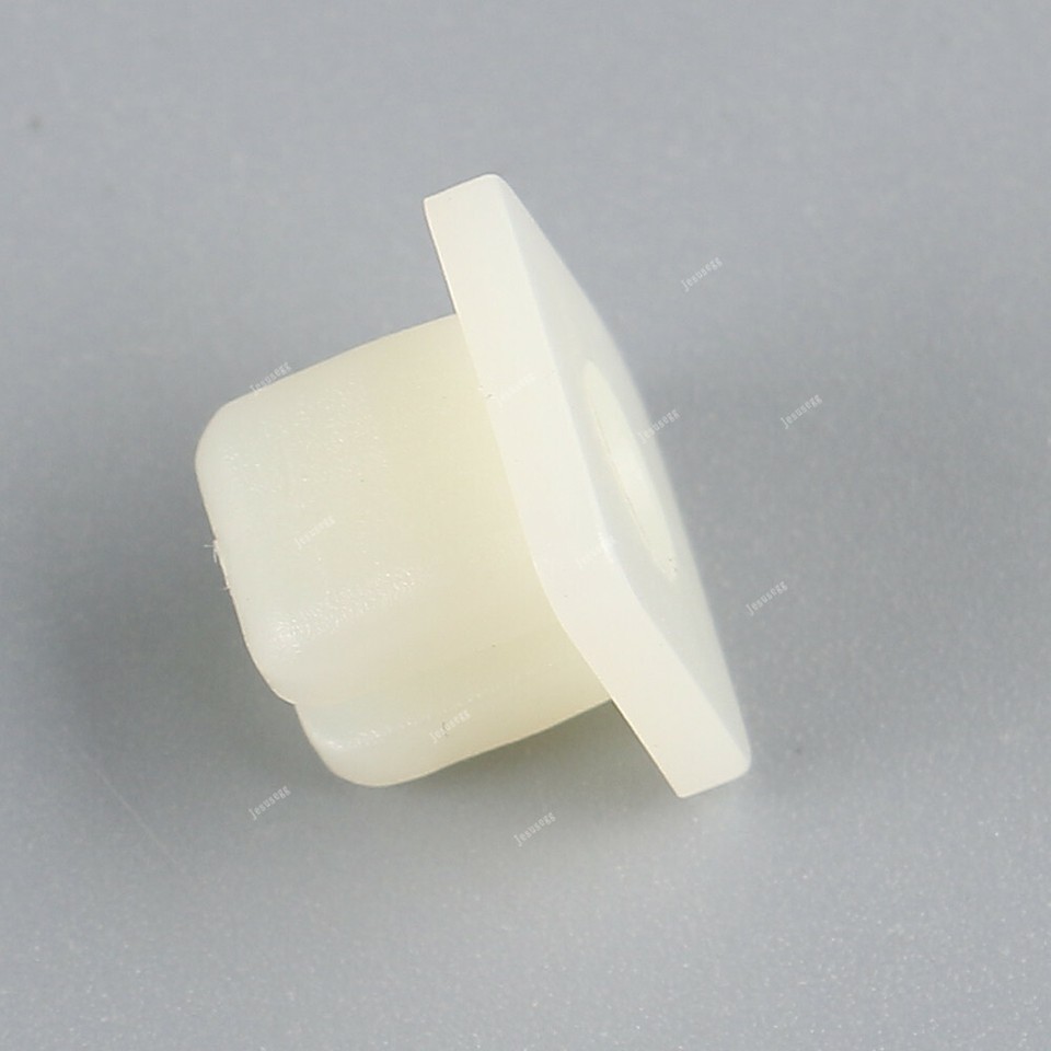 10Pcs Screw Grommet Splash Guard White Square #90682-SB0-003 For Honda ...