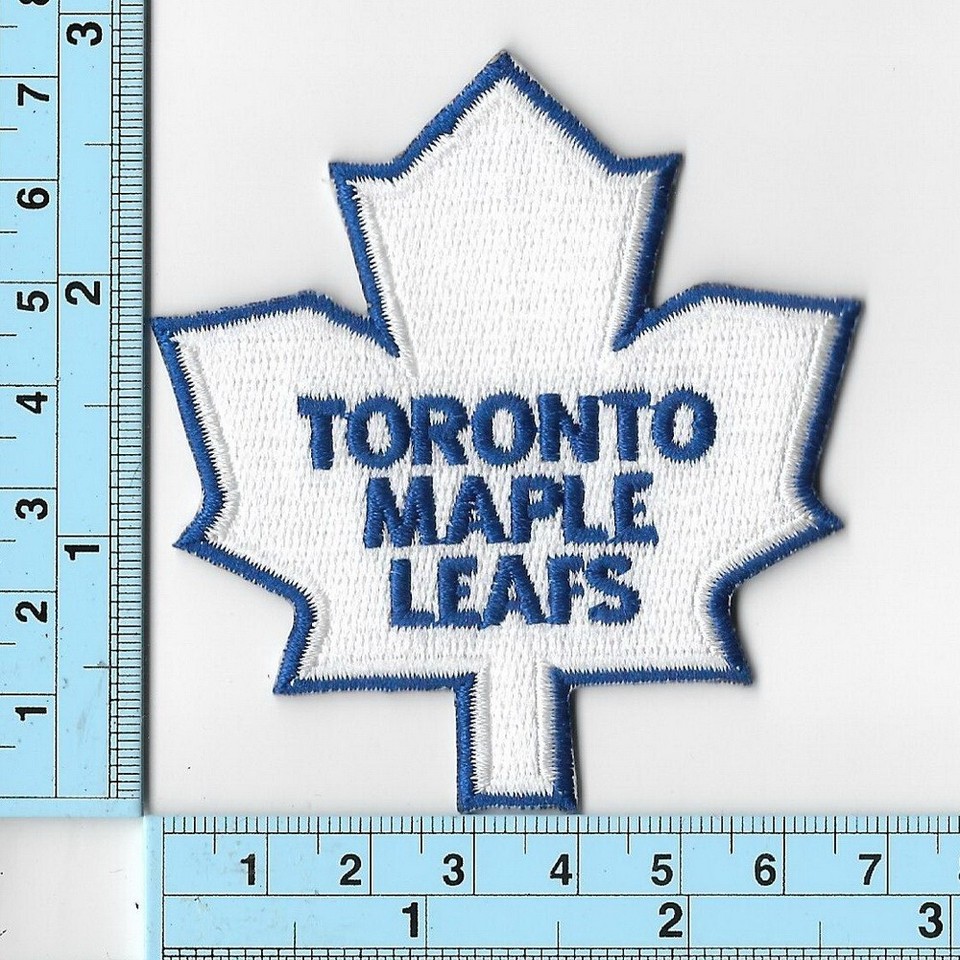 Lot SET Of 9 Toronto Maple Leafs NHL Iron on Patches Embroidered Emblem ...