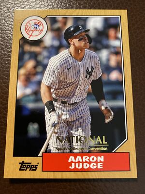 2022 Topps National Convention Exclusive #4 AARON JUDGE Promo SP VIP ...