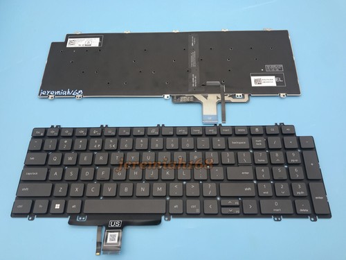NEW For Dell Precision 3560 3561 3570 3571 English Keyboard Backlit | eBay