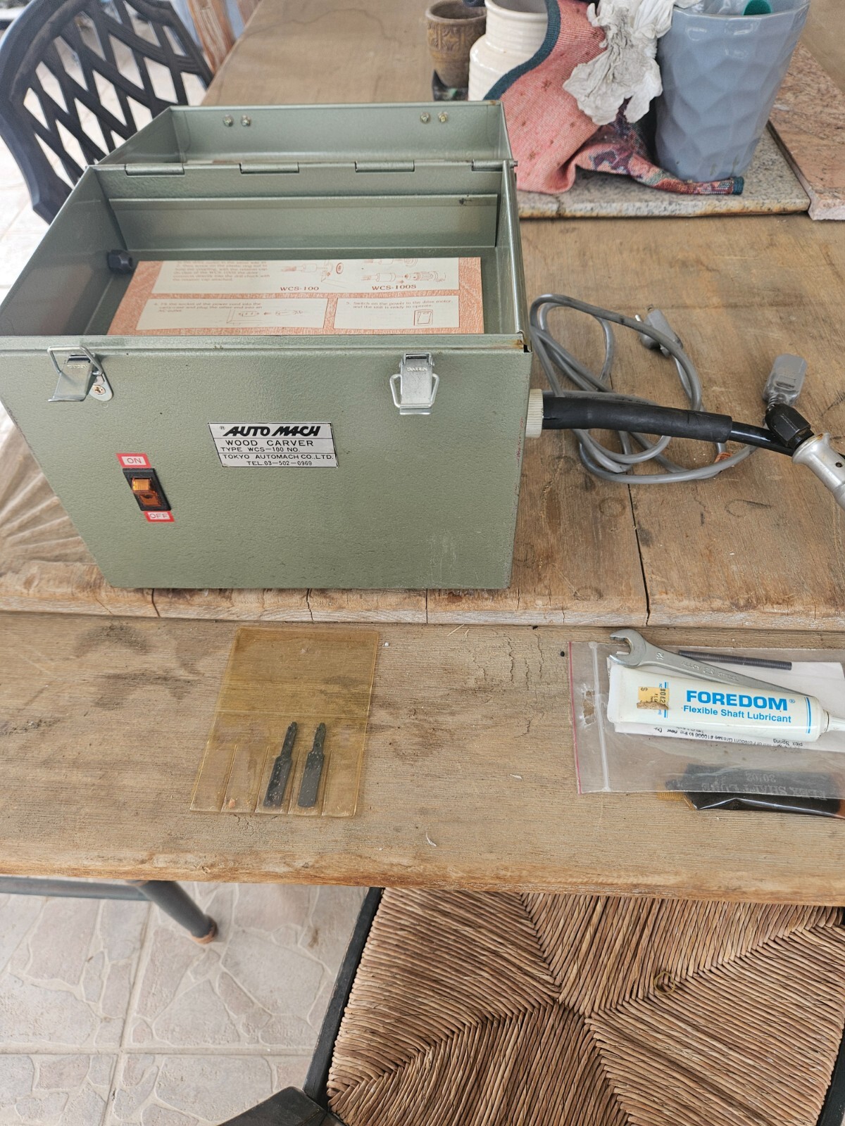 Automach WCS-100 Electric Wood Carving Machine Set for Wood Working ...