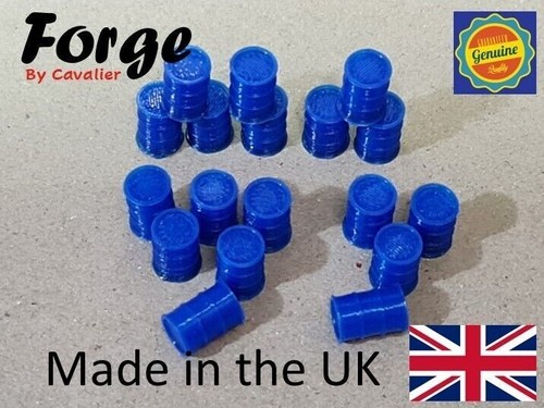 Neuf Bleu Oil Drum Barils Oo Ho Échelle 1:76 Modèles Train Chemin de ...