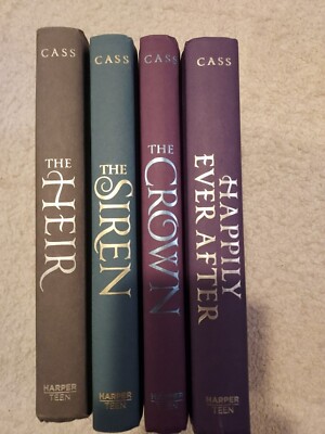 Cass series hardback books. Happily Ever After, The Siren, The Heir ...