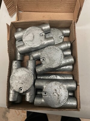 Metal Conduit M20 Galvanised Twin Through Way 02-CM20G-H [9 pcs] | eBay UK