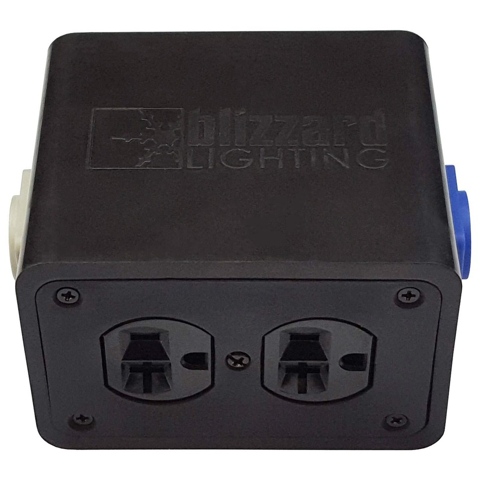 Blizzard PowerCON In/Out to Edison Stage Drop Power Distribution Box ...