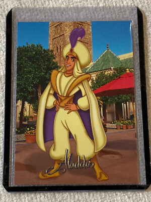 2001 Walt Disney World Signature Series I Card NM Aladdin #13 (Gold) | eBay