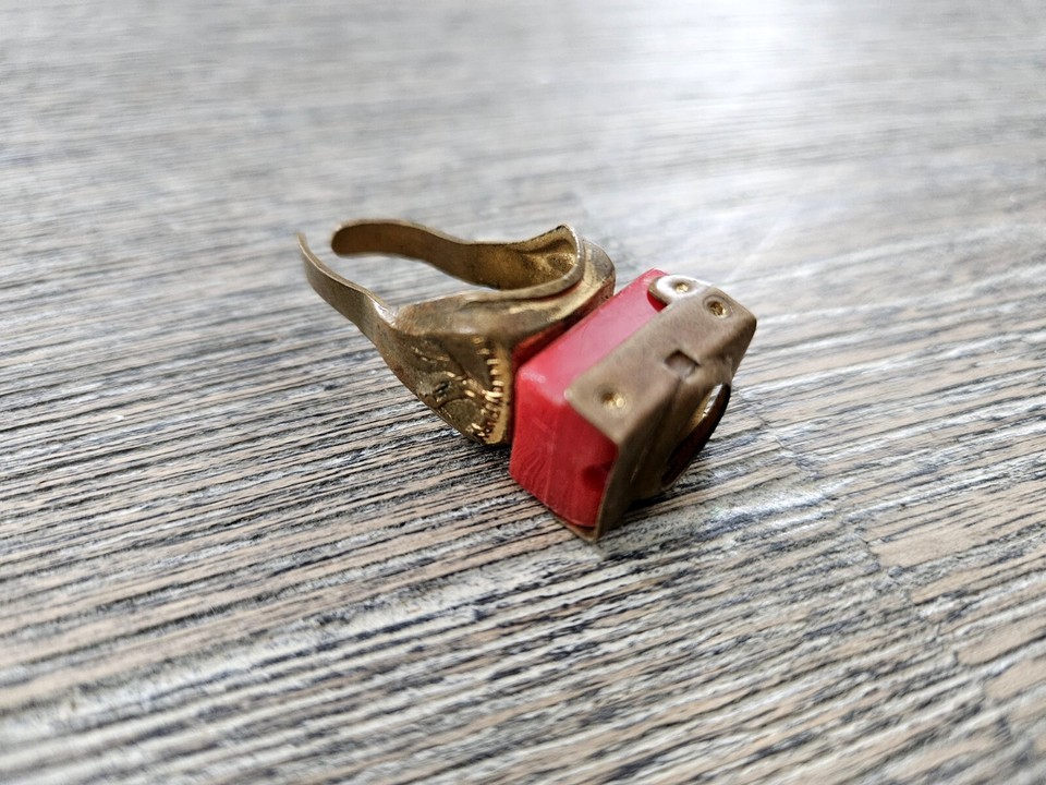 Antique 1949 Captain Midnight SS Decoder & Sky King Ring Vintage Toy ...