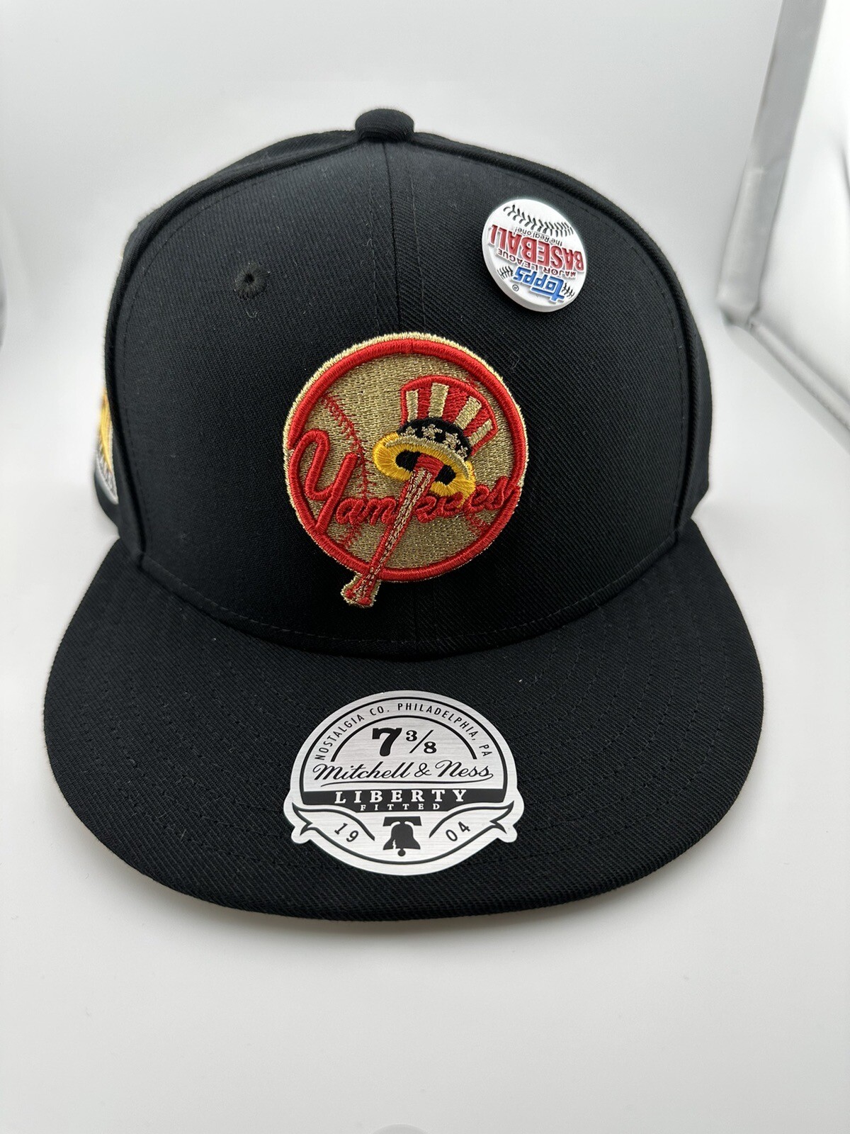 2023 Topps Lids x Mitchell & Ness New York Yankees Fitted Hat Cap w ...