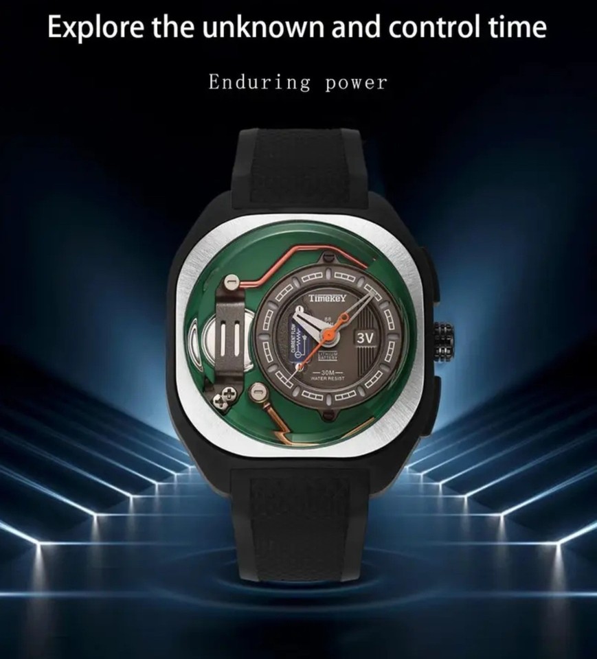 Men's Large 46mm Electrician Style Z Electrical Phenomenon Contemporary ...