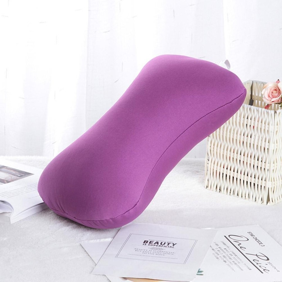 Micro Microbead Pillow Cushion Travel Bolster Office U3Q0 Pillow Neck U ...