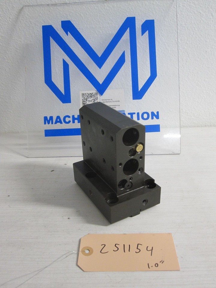 BMT55 1.0" Double Boring Bar Holder Static 64 mm x 64mm bolt pattern | eBay