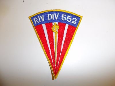 b7250 US Navy Vietnam River Division Riv Div 552 Boat PBR Brown Water ...