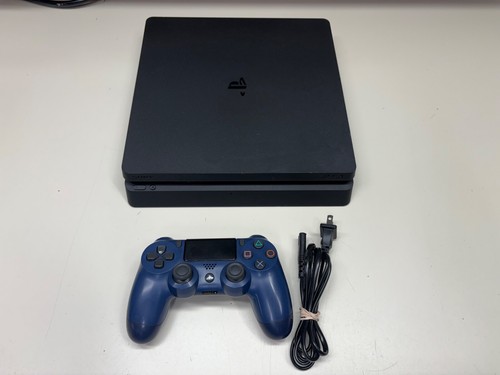 SONY PLAYSTATION 4 SLIM CONSOLE PS4 1TB W/ CONTROLLER + CABLES | eBay