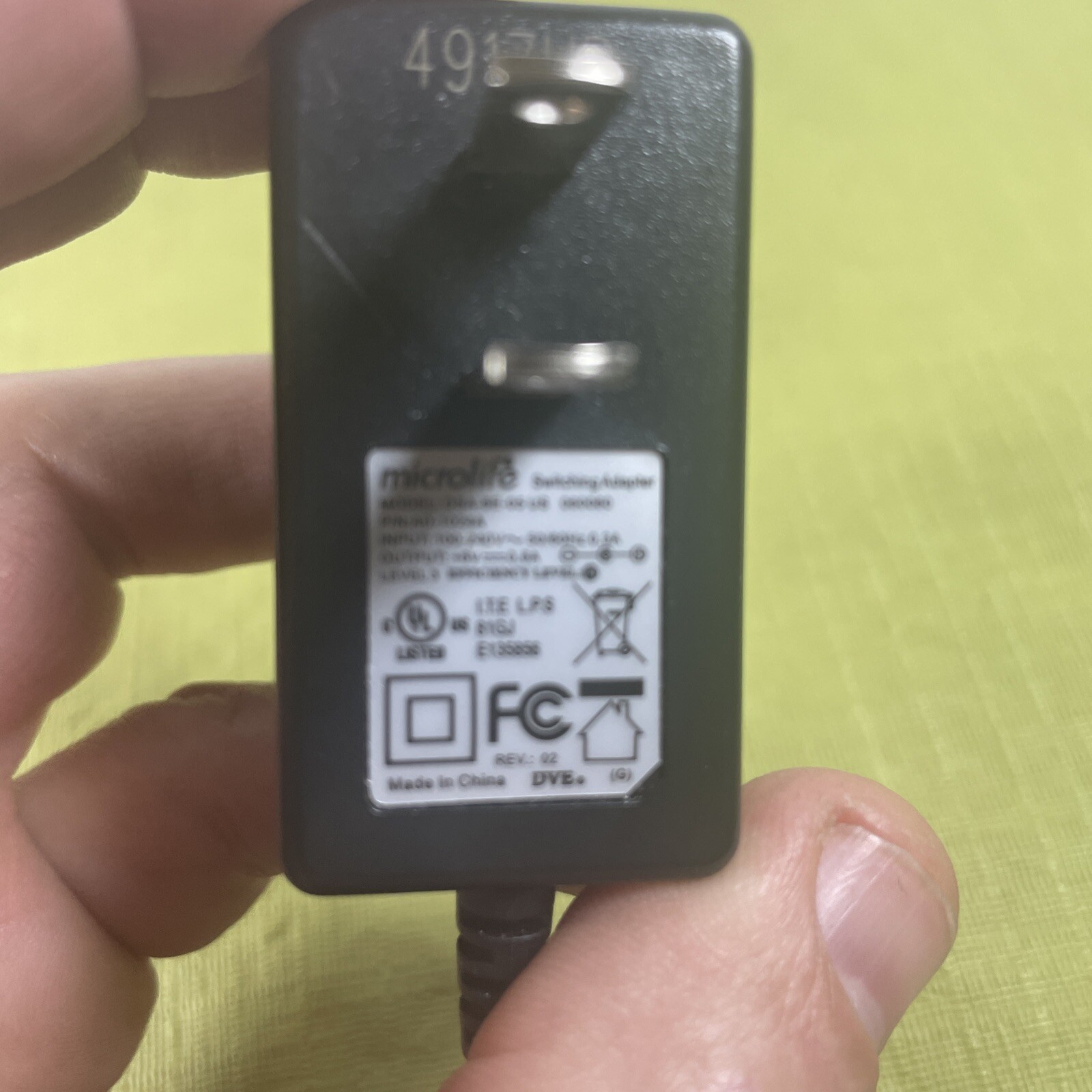6V AC Adapter for Microlife DSA-6E-05 US 060060 P/N: AD-1024A Power ...