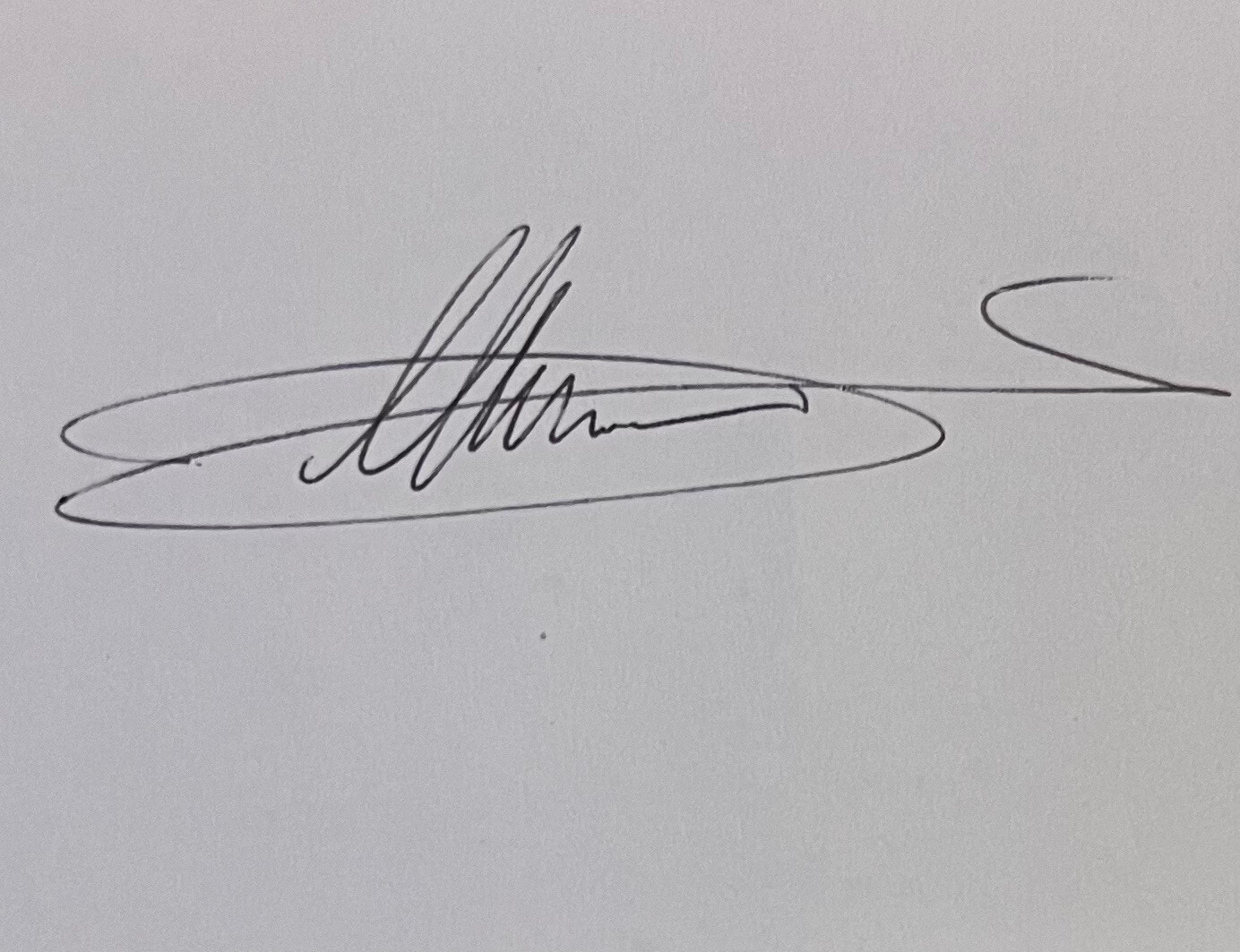 Hand signed white card of DIDIER DROGBA, CHELSEA FC, FOOTBALL autograph ...