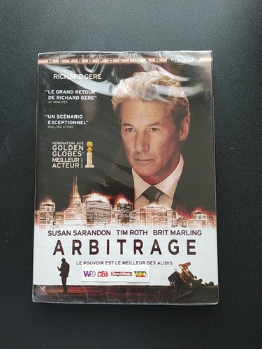 DVD Neuf blister - ARBITRAGE - Susan SARANDON / Richard GERE / Tim ROTH ...