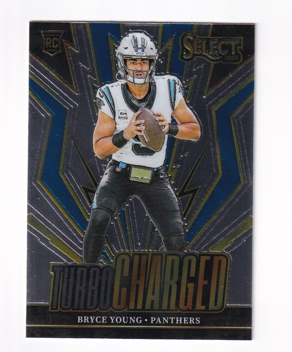 2023 SELECT FOOTBALL BRYCE YOUNG TURBOCHARGED ROOKIE CARD TUR-BYO | eBay