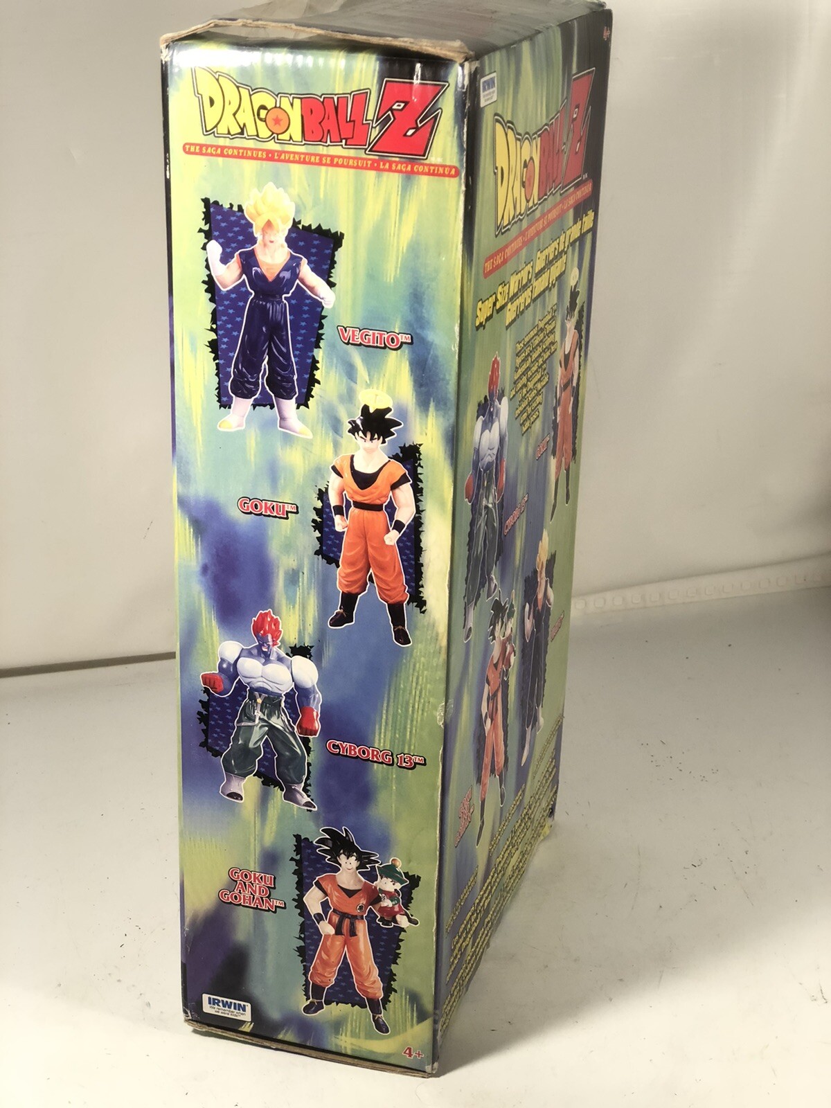 Dragon Ball Z Super Sized Warrior Display Vintage Irwin Manjin Buu New ...