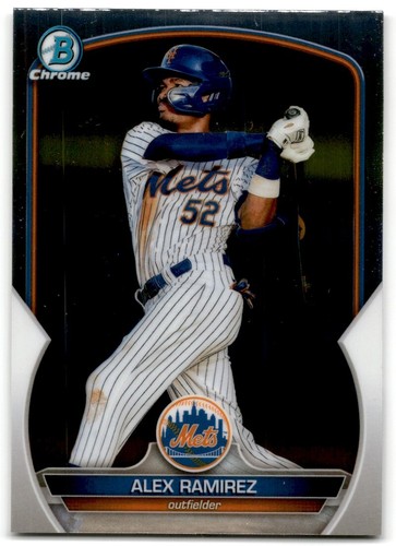 2023 Bowman Chrome Prospects Alex Ramirez New York Mets #BCP-50 | eBay