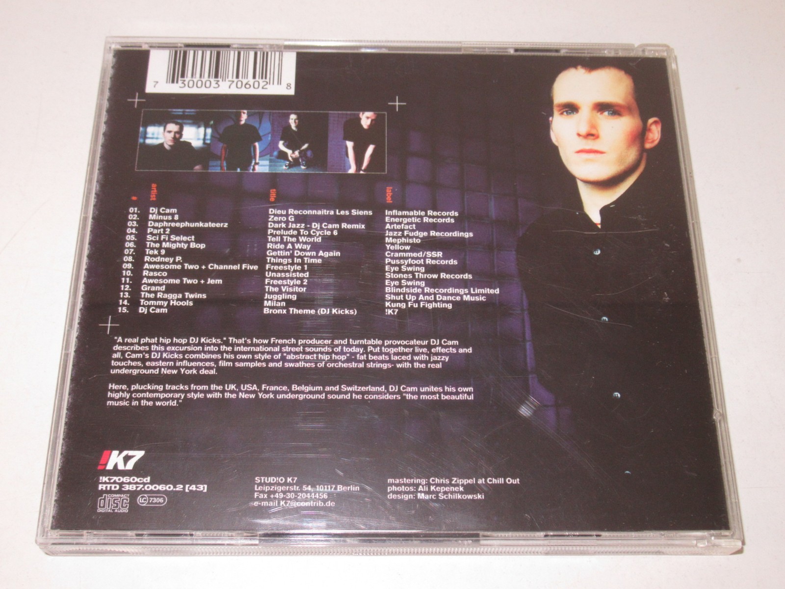 Dj Cam / Dj-Kicks K7 K7060CD) CD Album | eBay