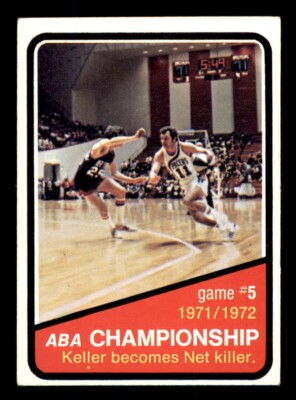 1972 Topps Basketball #245 ABA Playoffs Game #5 VG/EX *e1 | eBay