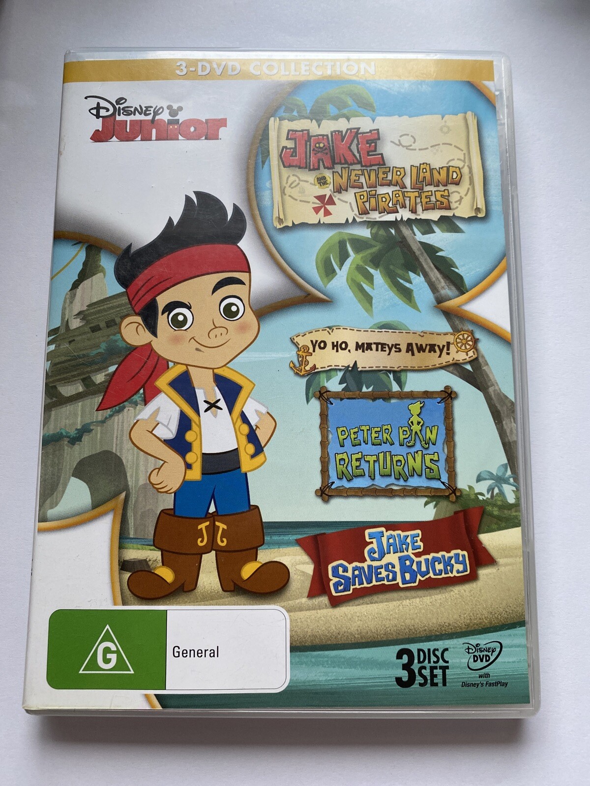 JAKE Never Land Pirates PETER PAN RETURNS + YO HO MATEYS AWAY + JAKE ...