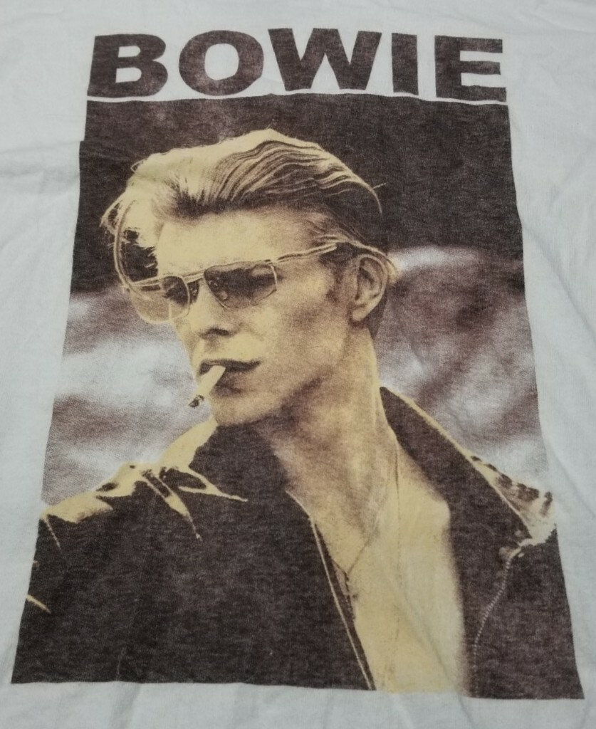 David Bowie Iconic Photo Graphic 2021 T-Shirt Men's S… - Gem