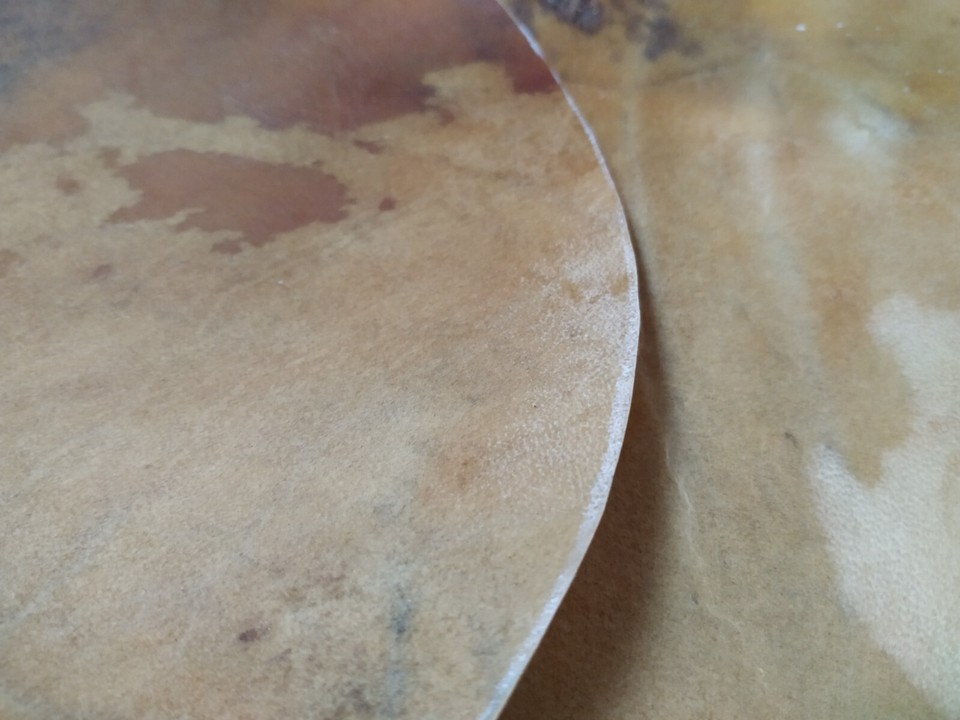 Drum Head, Horse Rawhide Skin Leather, Shamanic, Djembe, Bongo, Conga ...