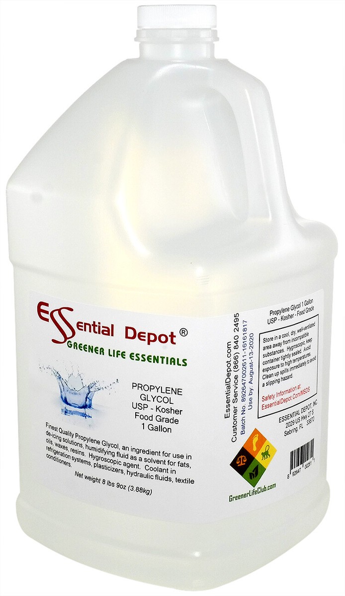 Ethylene Glycol 1 Gallon Hdpe Bottle Msds Included
