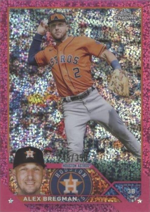 2023 Topps Chrome - Alex Bregman #205 Magenta Speckle Refractor /350 ...
