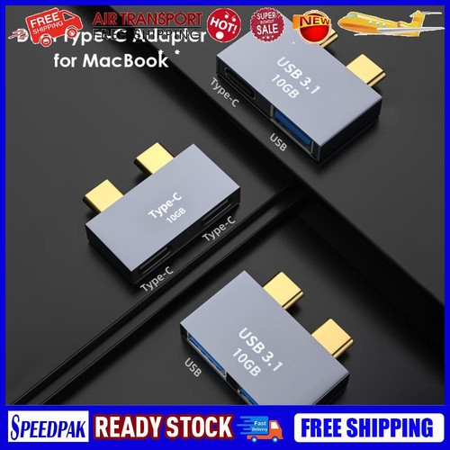 USB C HUB Docking Station Dual Type-C to Multi USB Splitter Adapter for ...