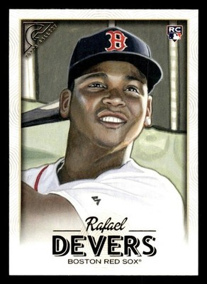 2018 TOPPS GALLERY RAFAEL DEVERS 127 MINT RC BASEBALL BOSTON RED SOX | eBay
