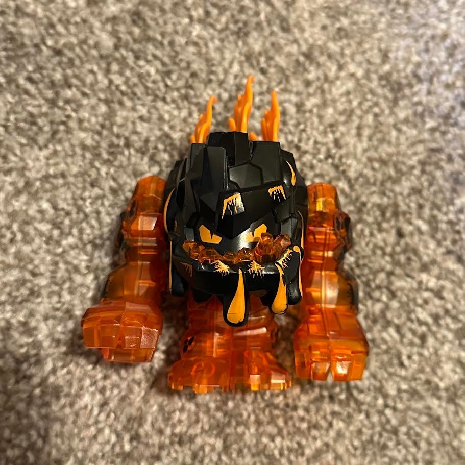 LEGO Power Miners Eruptorr Rock Monster Minifigure Plus 4 Additional | eBay